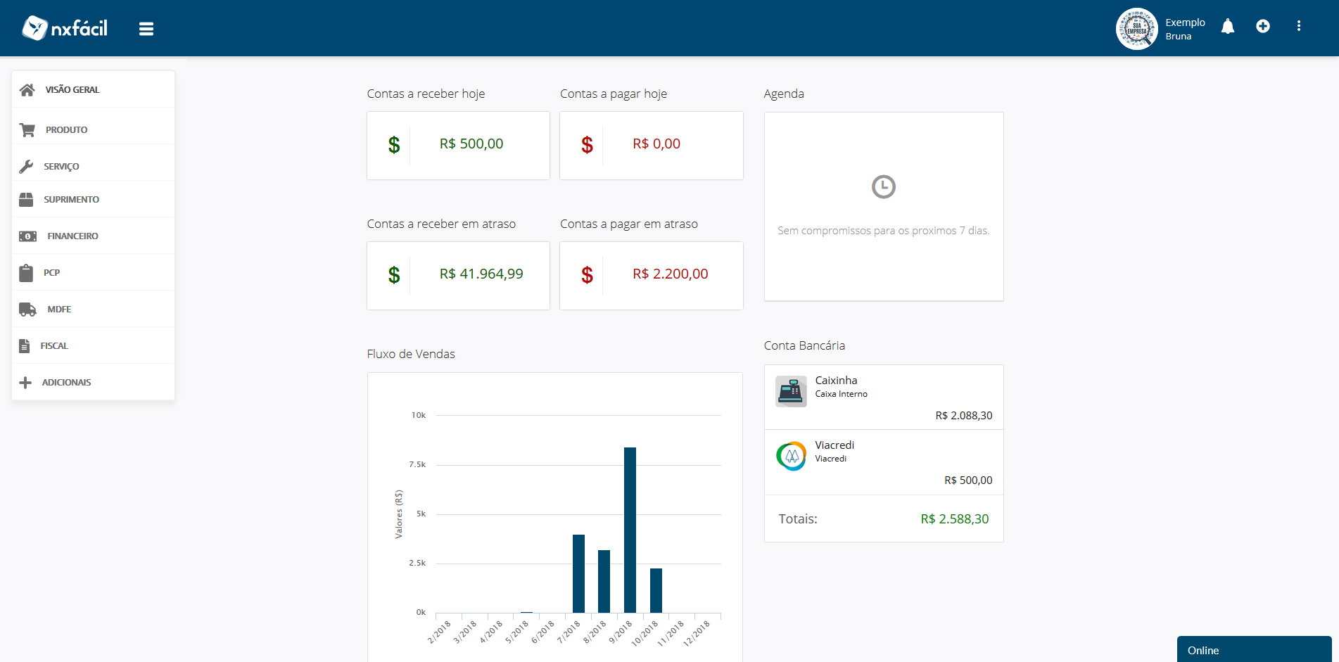 Melhorias NX: Novo Menu e Site. - nxfacil Blog